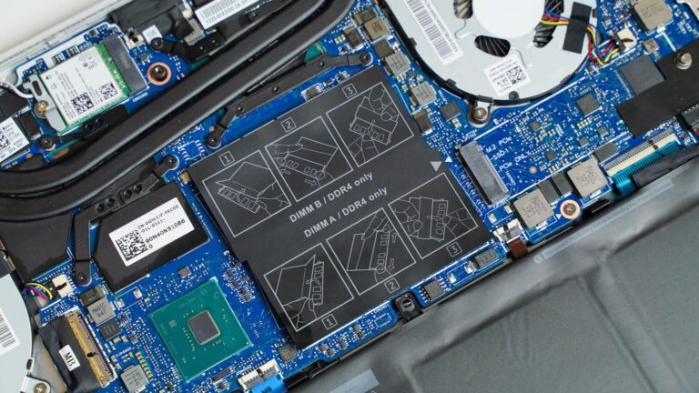 Step-by-Step Guide for Installing an M.2 SSD and RAM into a Dell Laptop