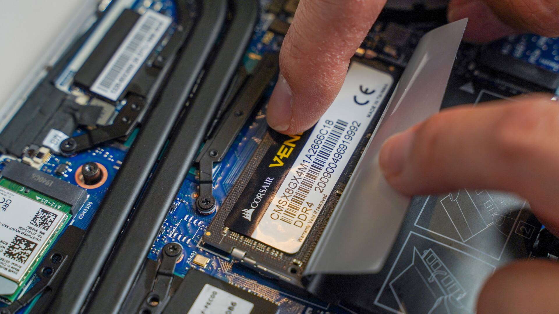 Step-by-Step Guide for Installing an M.2 SSD and RAM into a Dell Laptop