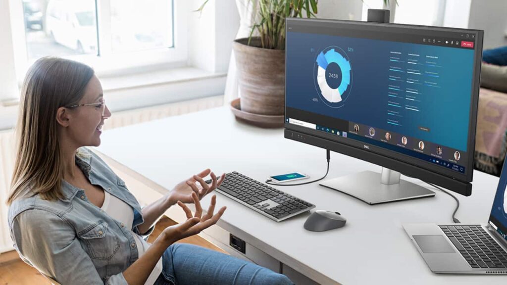 Dell 34 Curved Video Conferencing Monitor Review