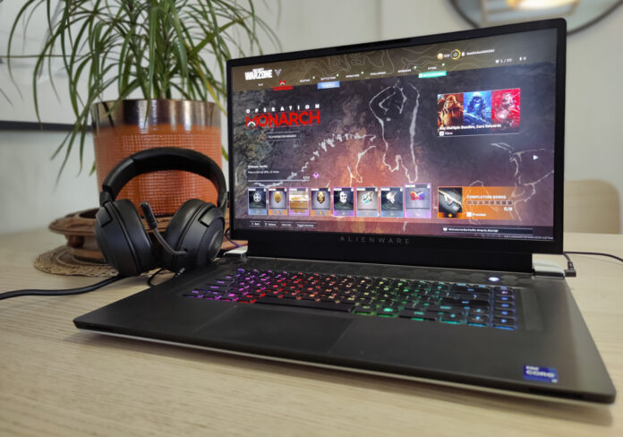 Alienware x17 R2 Gaming Laptop Review