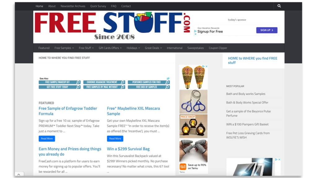 Score Free Samples From These Websites