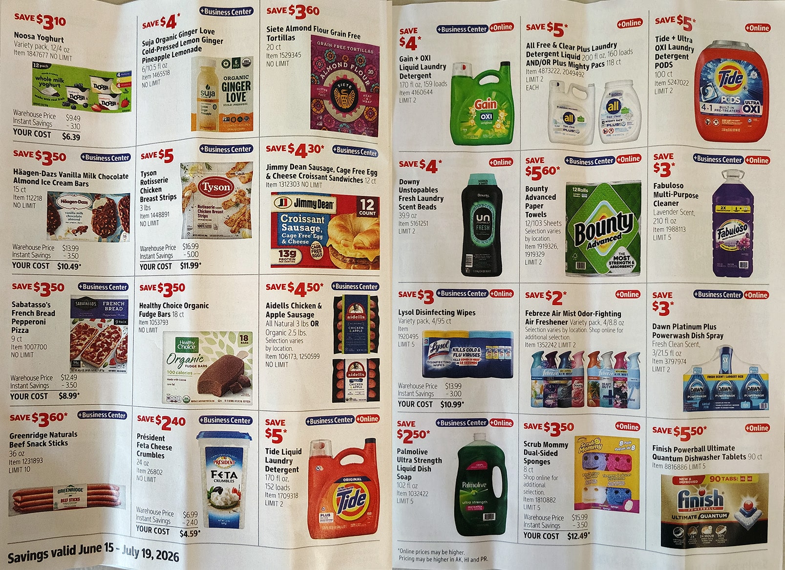 Costco Coupon Book June 2026